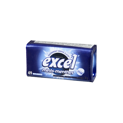Excel Winterfresh Mints 34g - CTC Health