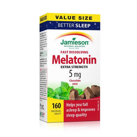 Jamieson Laboratories Jamieson Melatonin 5 Mg Value Size - CTC Health