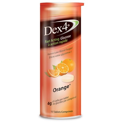 Dex4 Glucose Tablets Orange - CTC Health