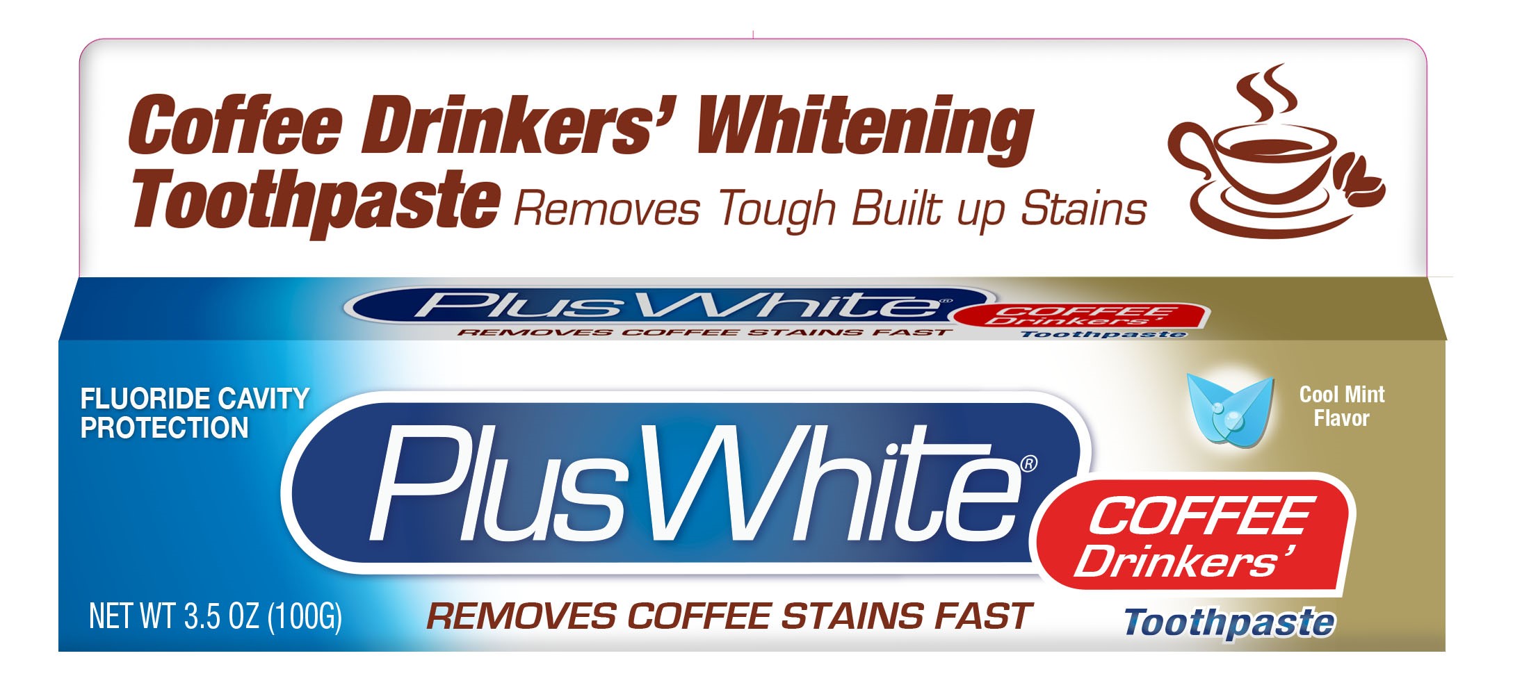 Plus+ White Coffee Drinkers Whitening Toothpaste - CTC Health
