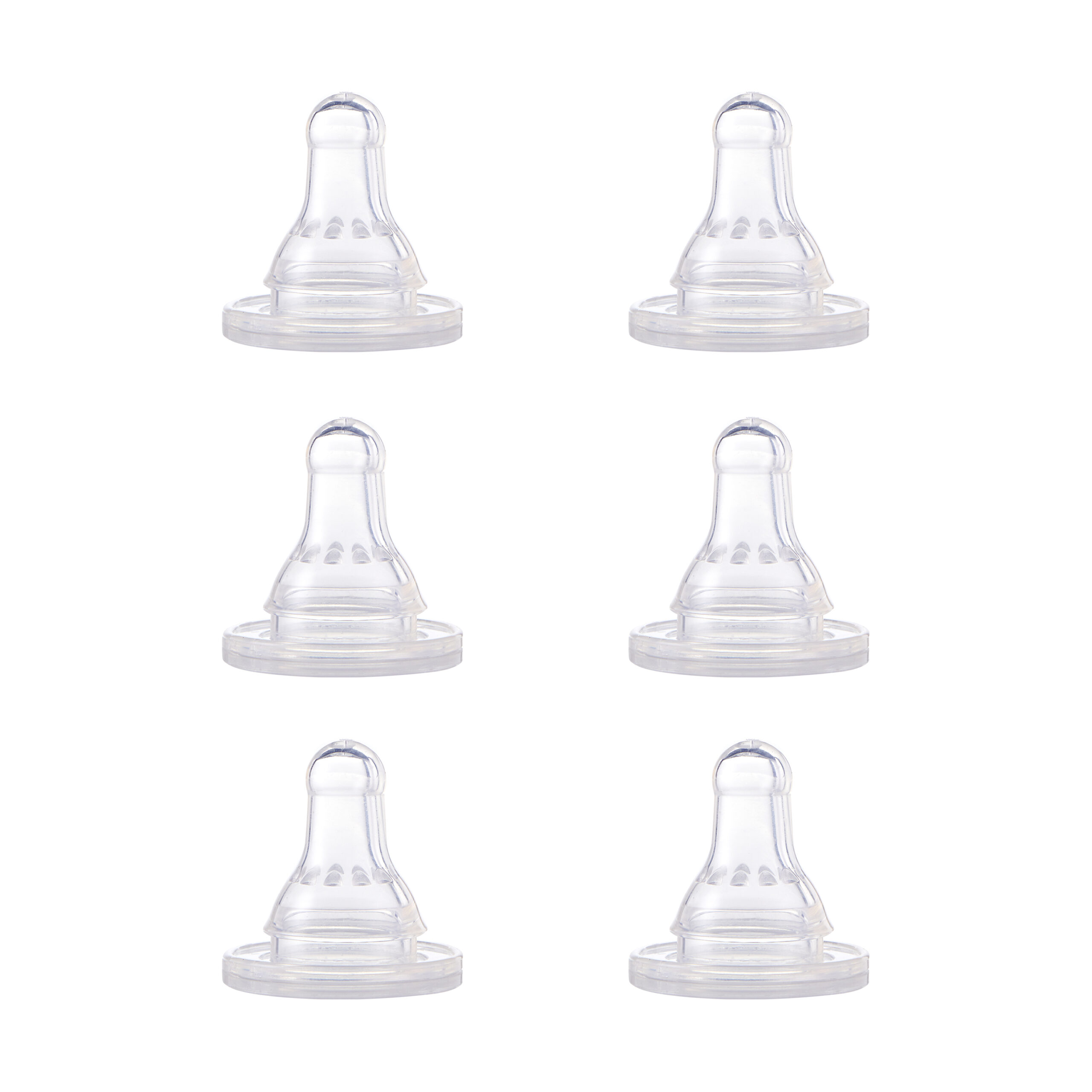 Nuk First Essentials By Nuk Nipple 6pack, Fast Flow, Silicone 6.0 Pk ...