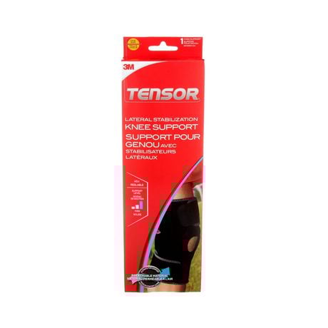 Tensor Lateral Stabilization Knee Support, 200290-ca, Black, Adjustable ...
