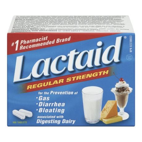 Lactaid Regular Strength Tablets - CTC Health