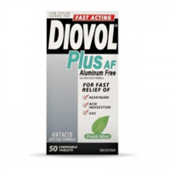 Diovol Plus Anti-Acid Aluminum Free Tablets 50.0 TAB – CTC HealthCare