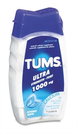 Tums Tums Ultra Peppermint 72 Count 72.0 Count - CTC Health