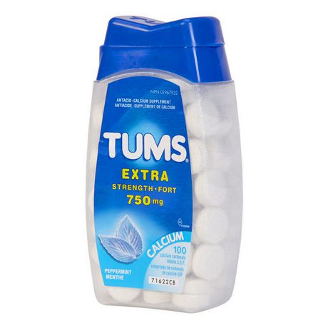 Tums Extra Strength 750mg Antacid For Heartburn Relief - CTC Health