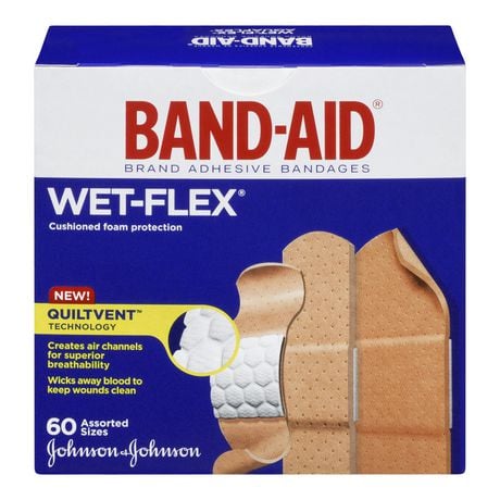 Band-aid Wet Flex Assorted Value Pack - CTC Health