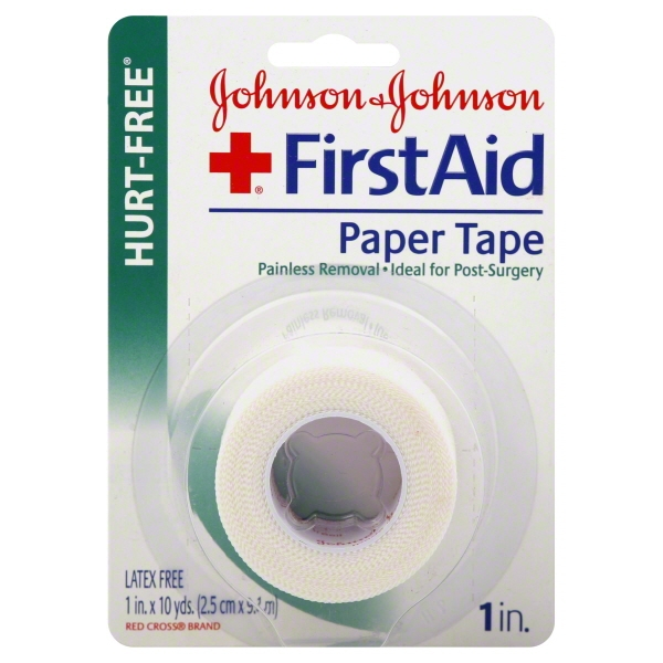 Johnson & Johnson First Aid Paper Tape - CTC Health