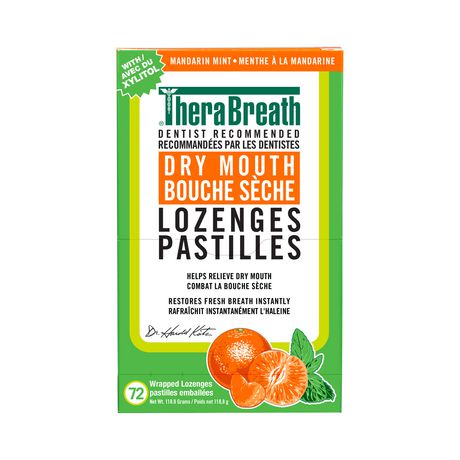 Therabreath Mouth Wetting Fresh Breath Lozenges - CTC Health