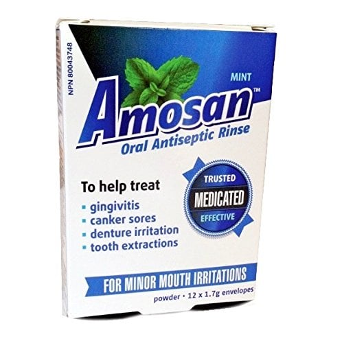 Amosan Oral Antiseptic Rinse Mint - CTC Health