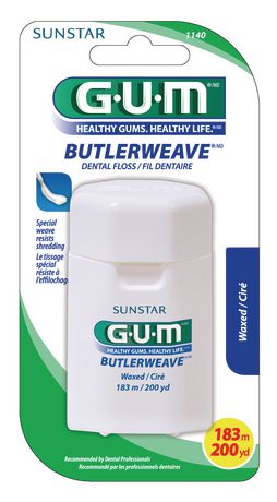 Gum Butlerweave Waxed Dental Floss – CTC Health