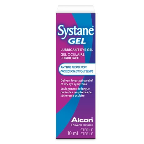 Alcon Lubricant Eye Gel Anytime Protection Long Lasting 10ml - CTC Health