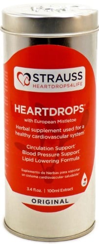 Strauss Herb Company Heartdrops Liquid, 3.4 Fl Oz - CTC Health