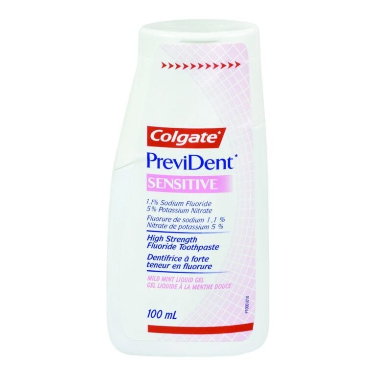 Colgate PreviDent Sensitive Toothpaste Mild Mint (1.1% Sodium Fluoride ...