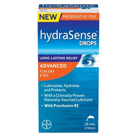 Hydrasense Advanced Eye Drops For Dry Eyes - CTC Health