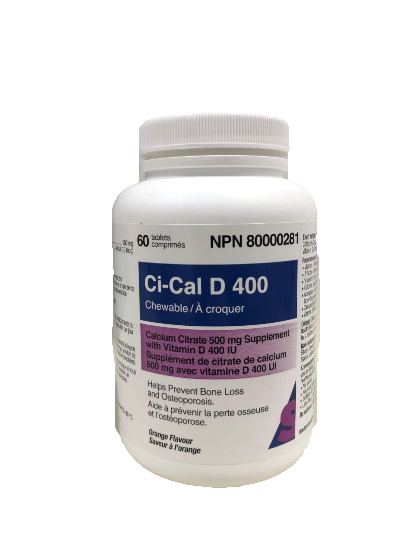 CI-CAL D Chewable Tablets 400IU - CTC Health