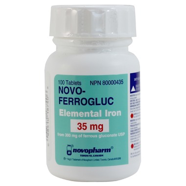 Novo-ferrous Gluconate 300mg * – CTC Health