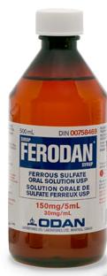 FERODAN Ferrous Sulfate Oral Solution Sup 150mg/5ml - CTC Health