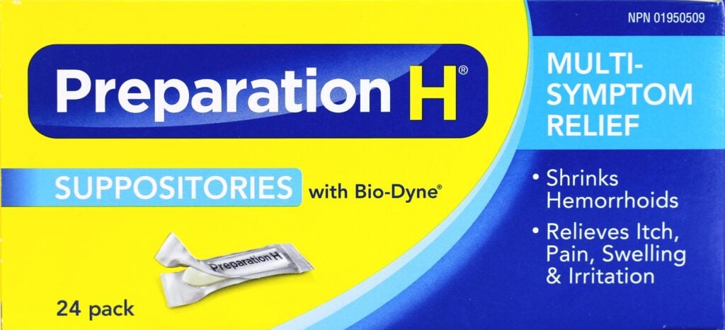 Preparation H Suppositories - CTC Health