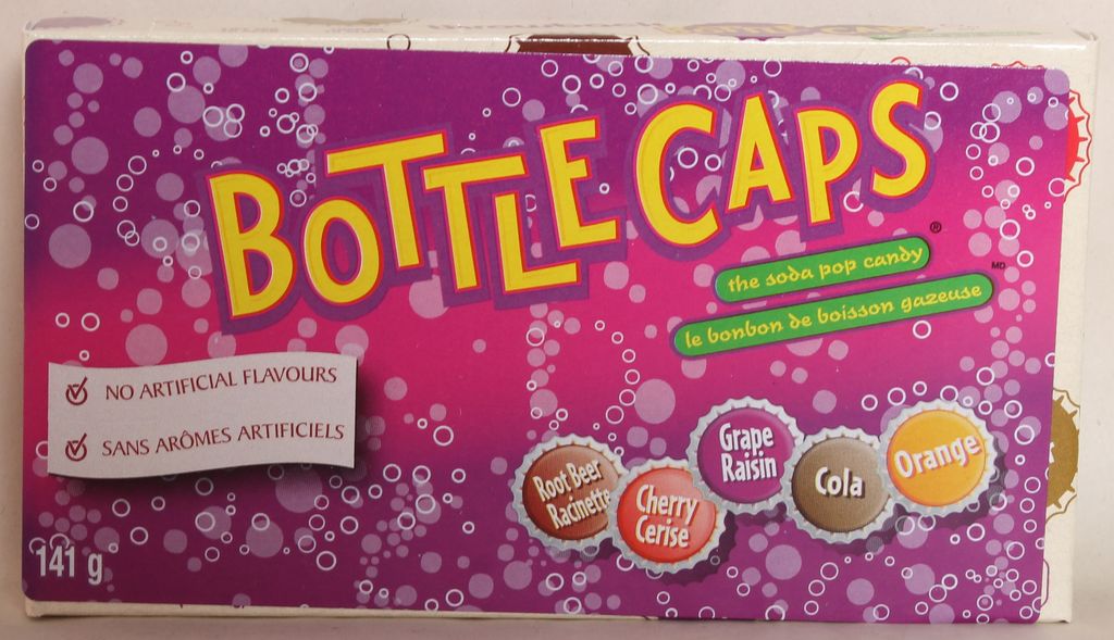 Bottlecaps Soda Flavored Candy Theatre Box 141 g - CTC Health