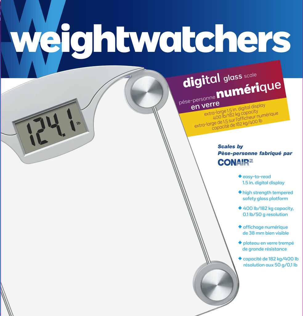 Weight Watchers Digital Glass Scale - CTC Health