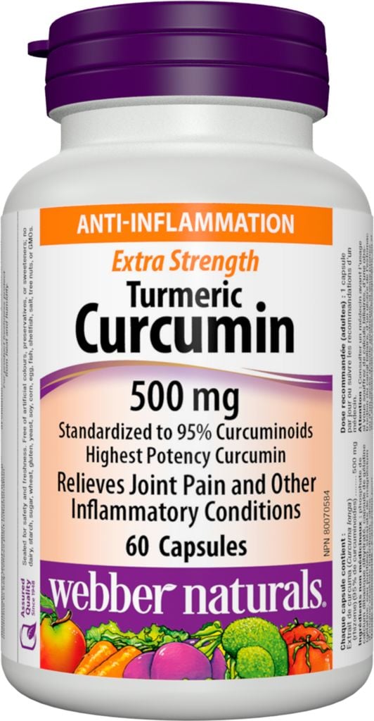 Webber Turmeric Curcumin 12,500 Mg Extra Strength 60.0 Capsules - CTC ...