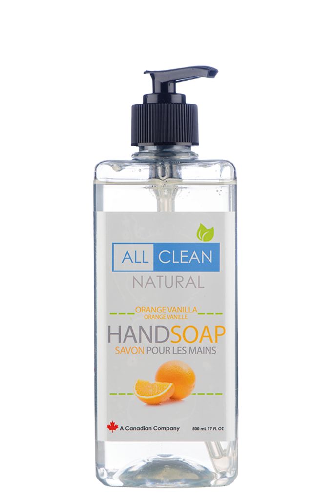 All Clean Natural Orange Vanilla Handsoap - CTC Health