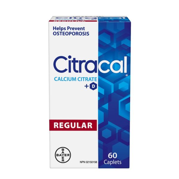 Citracal Citracal Calcium Citrate With Vitamin D Caplet 60.0 Count ...