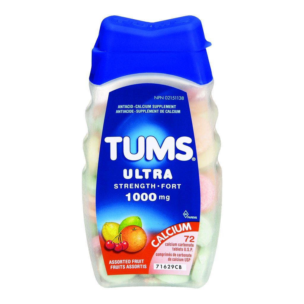Tums Tums Ultra Assorted Fruit 72 Count 72.0 Count - CTC Health