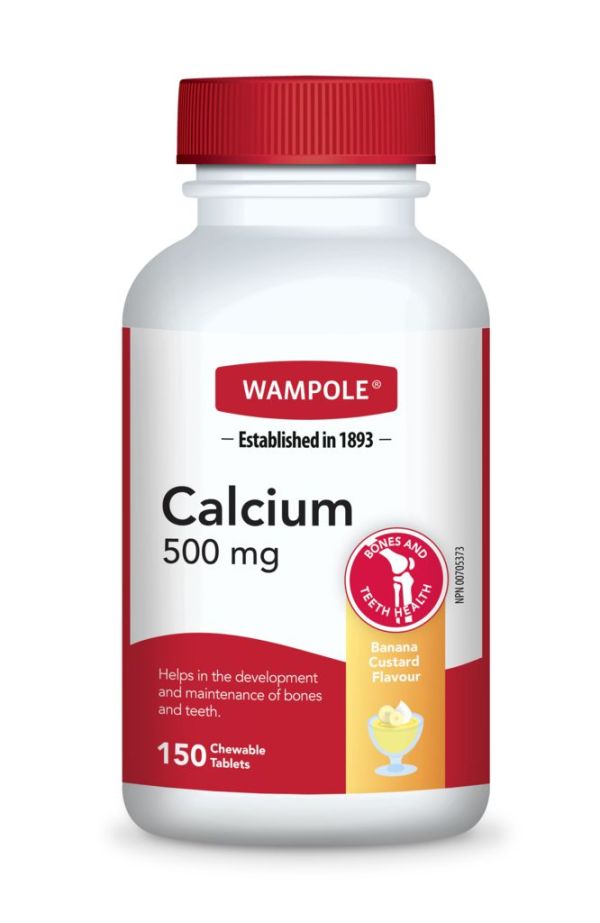 Wampole Chewable Calcium Tablets - CTC Health