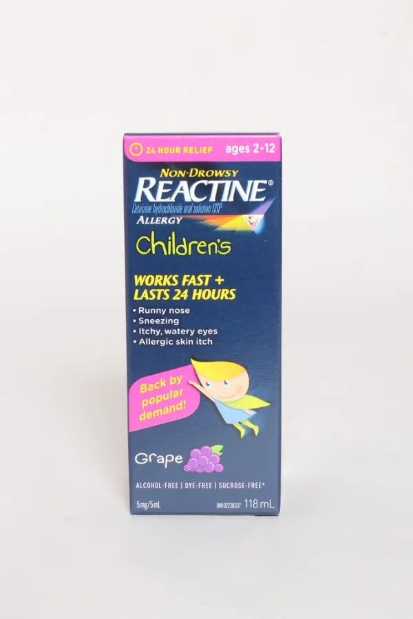 Reactine Child Grape - CTC Health