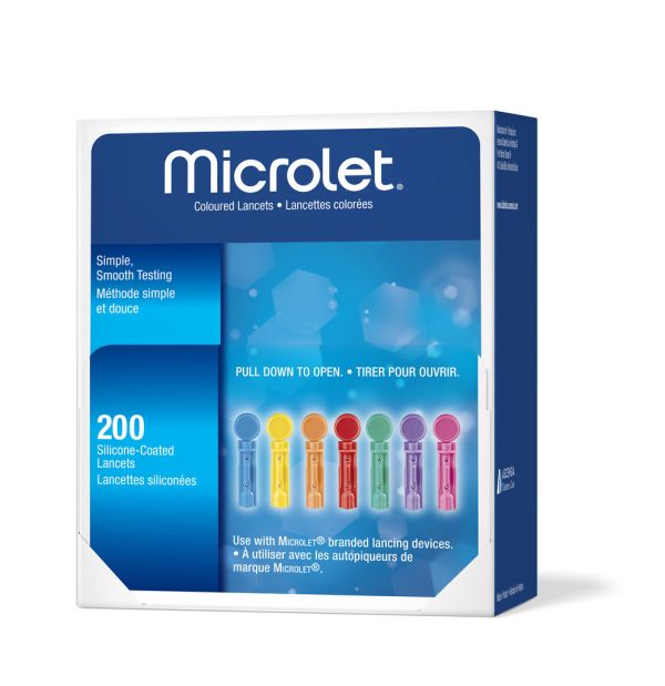 Bayer Microlet Coloured Lancets - CTC Health
