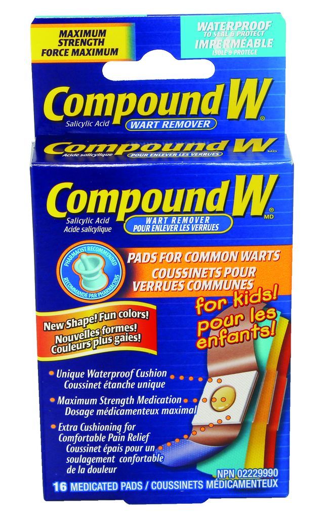 Compound W Compound W Maximum Strength One Step Kids Pads 16.0 Ea - CTC ...