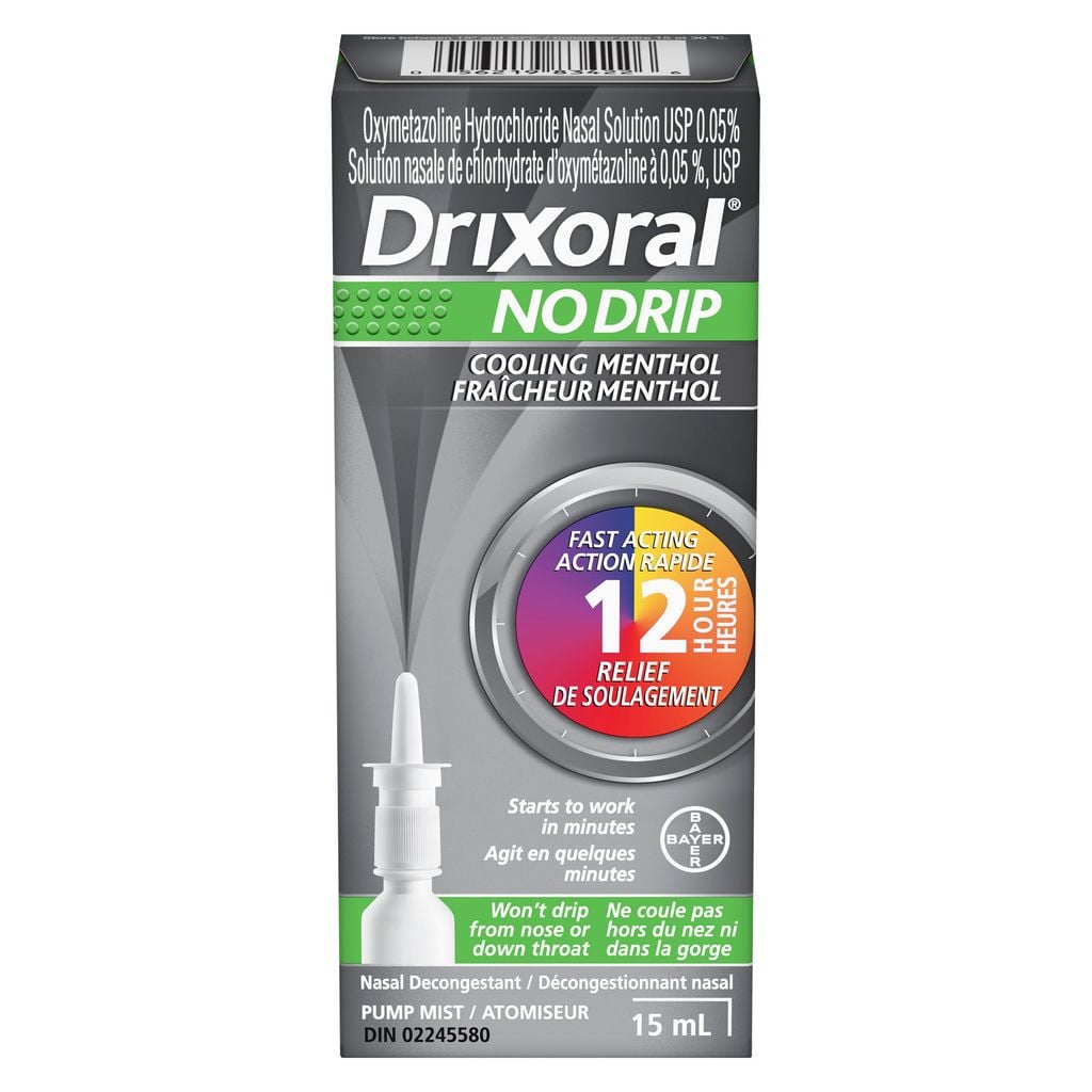 Drixoral No Drip With Cooling Menthol - CTC Health