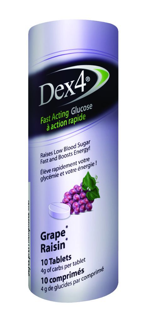 Dex4 Glucose Tablets Grape - CTC Health