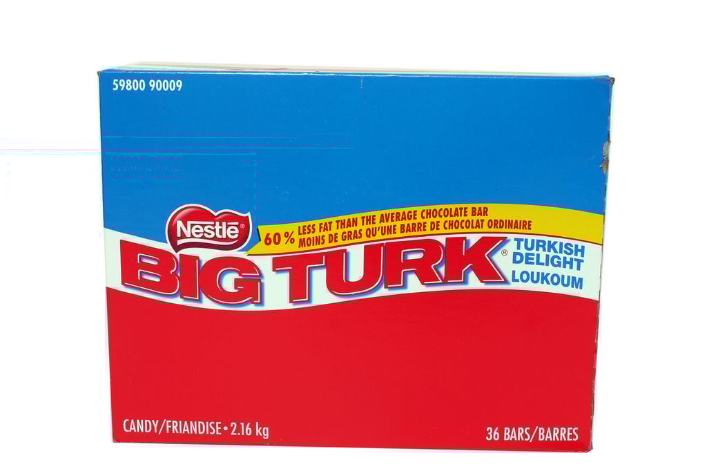 The Big Turk Is A Chocolate Bar Nestlé Canada Turkish Delight 36 Bars ...