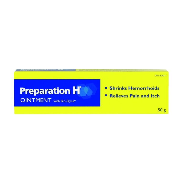 Preparation H Multi-symptom Hemorrhoid Treatment Ointment With Bio-dyne ...