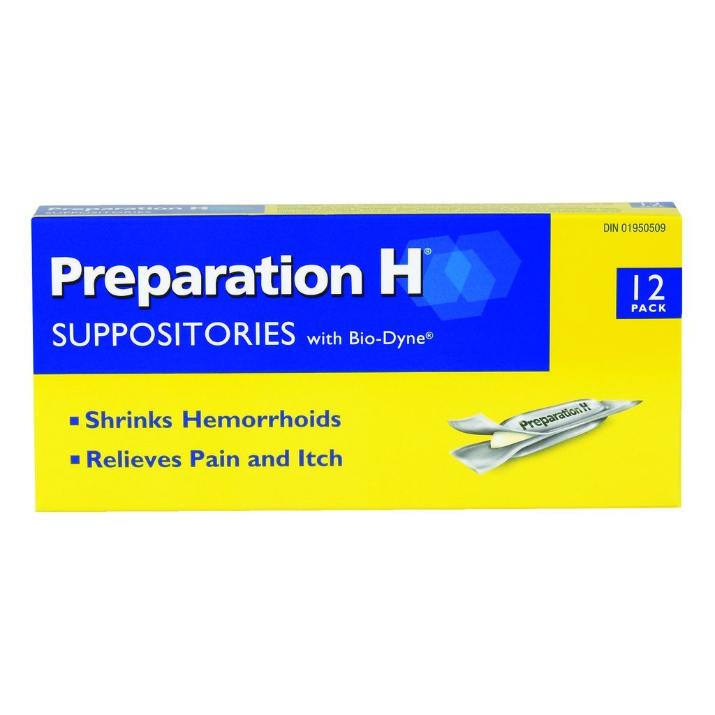 Preparation H Suppositories With Bio-dyne - CTC Health