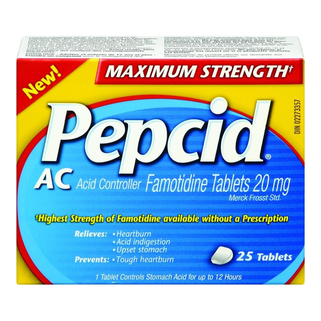 Pepcid Maximum Strength Ac Tablets, Acid Reducer For Heartburn - CTC Health