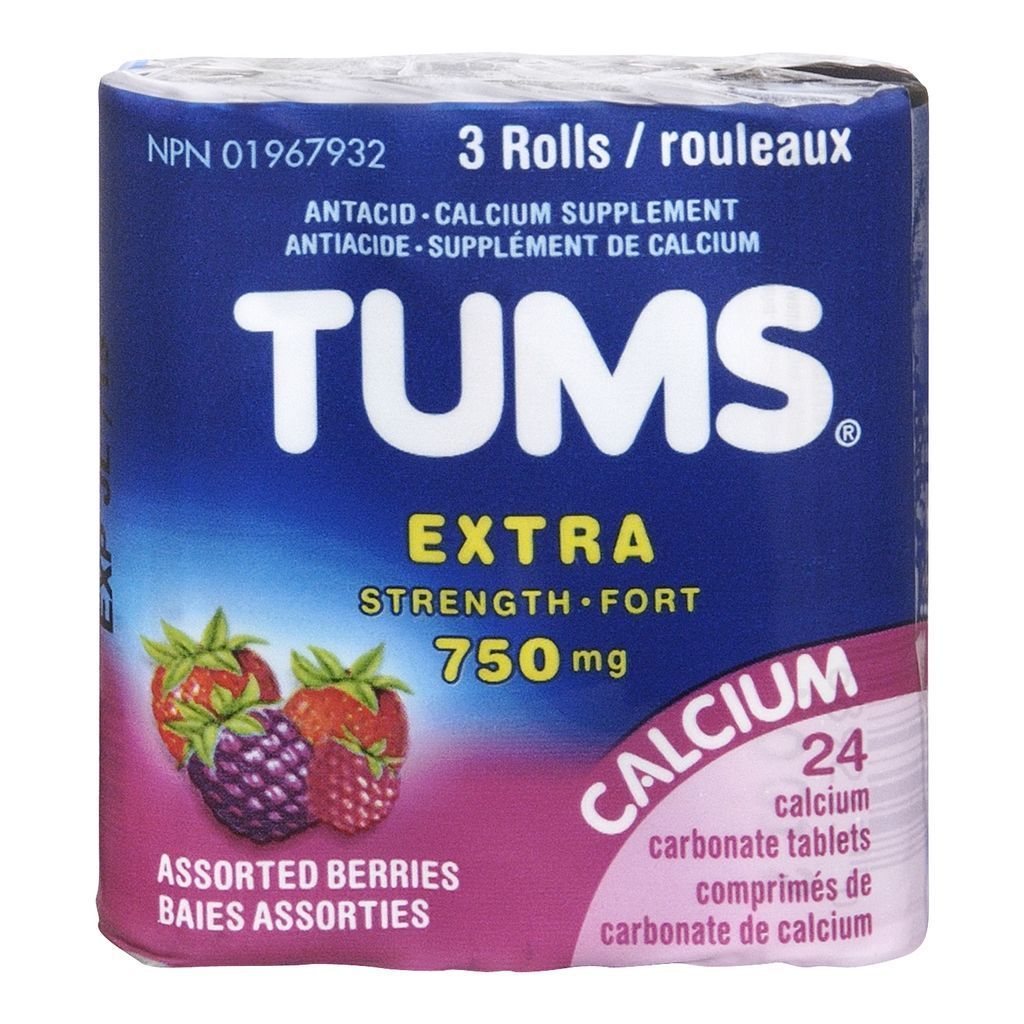 Tums Extra Strength Antacid For Heartburn Relief - CTC Health