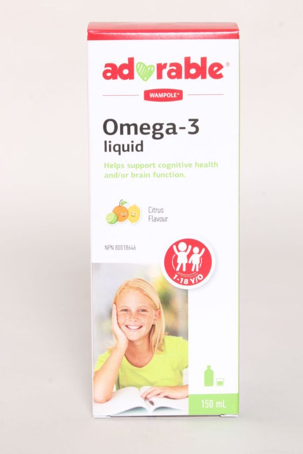 Wampole Adorable Omega 3 Liquid – CTC Health