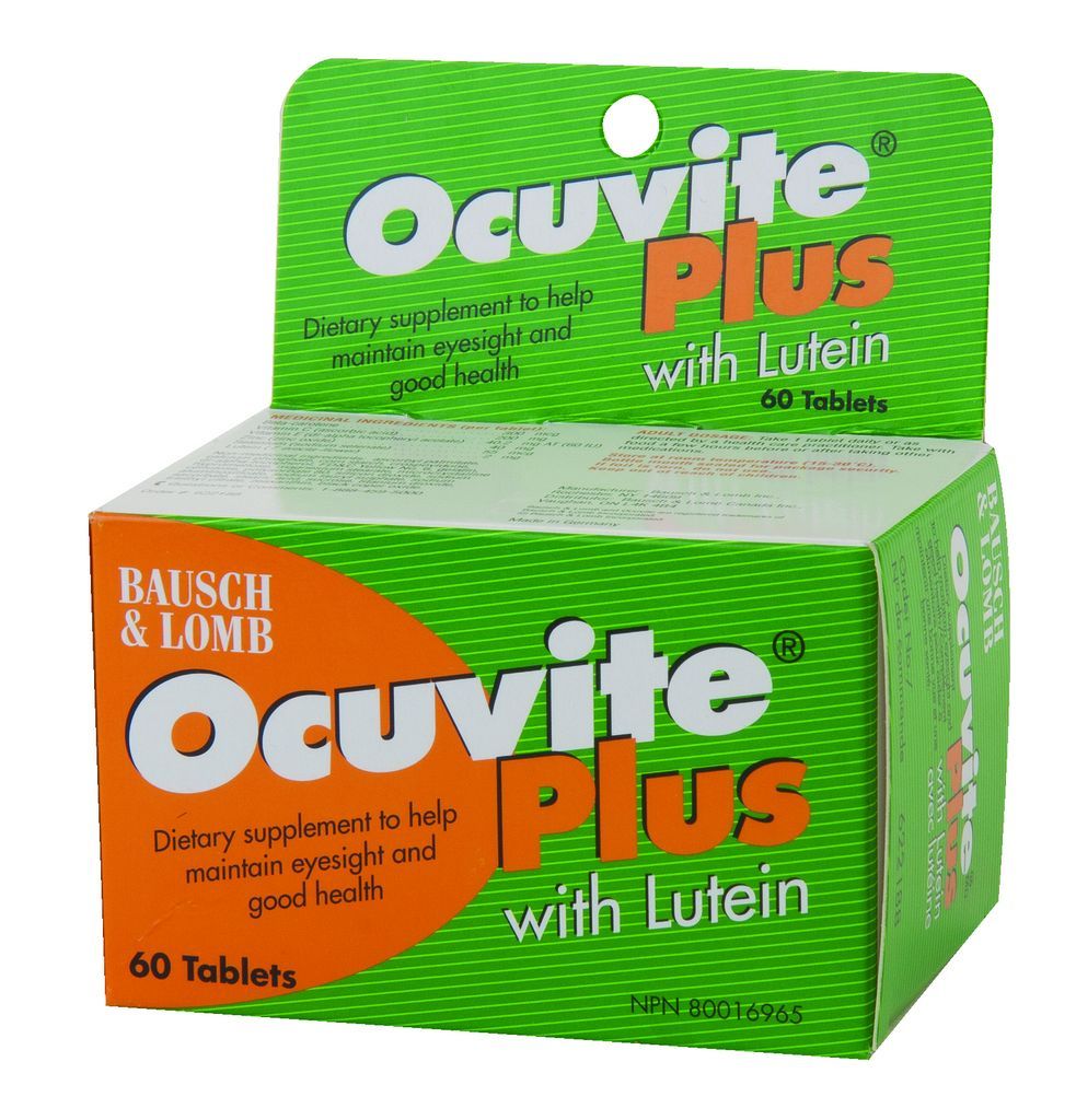Ocuvite Ocuvite Regular Eye Vitamin & Mineral Supplements 60.0 Tab ...