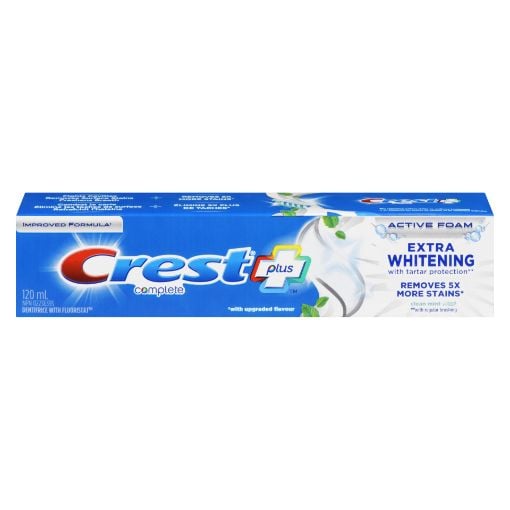 Crest Complete Plus Extra Whitening Toothpaste Clean Mint 120 Ml - CTC ...