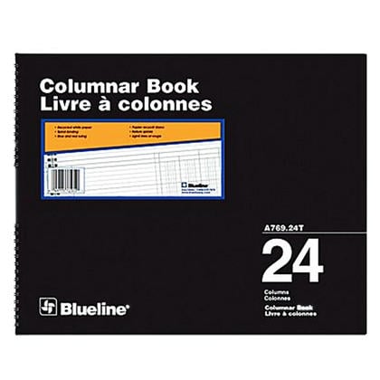Columnar Book 24 Column Paper Coil 80pg - CTC Health