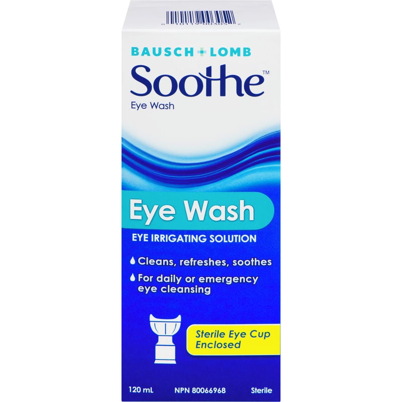 Soothe Soothe Eye Wash Eye Irrigating Solution 120.0 ML - CTC Health