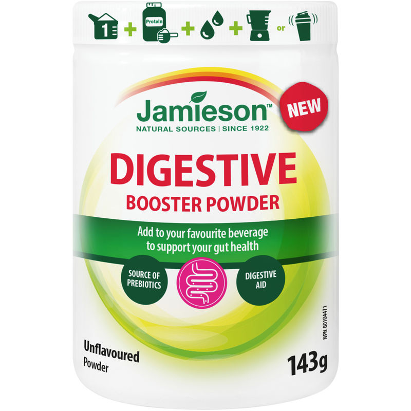 Jamieson Digestive Booster Powder -Unflavored 143g - CTC Health