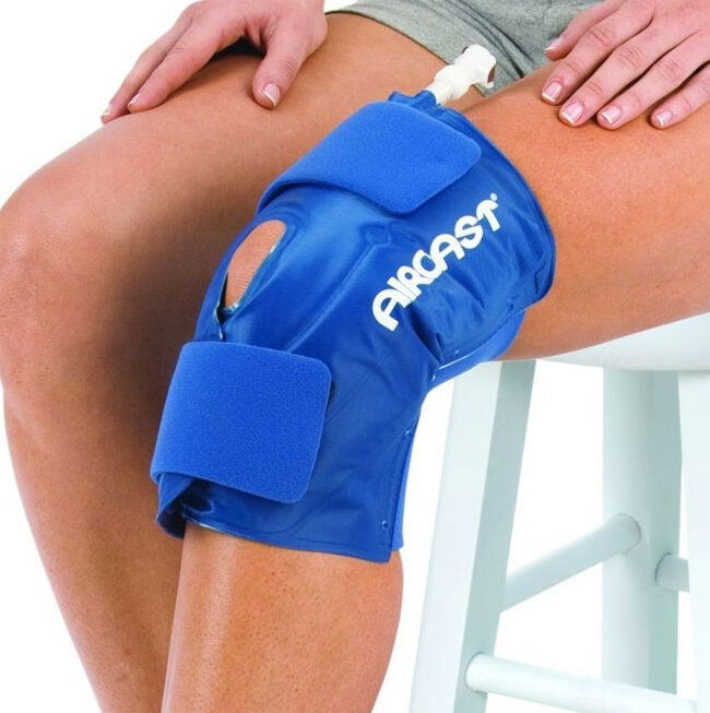 Aircast Knee Cryo Cuff Wrap Cold Therapy Compression Ice Pack ...
