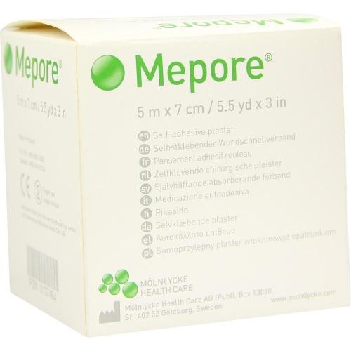 MEPORE wound dressing roll non-sterile, 7cmx5m - CTC Health