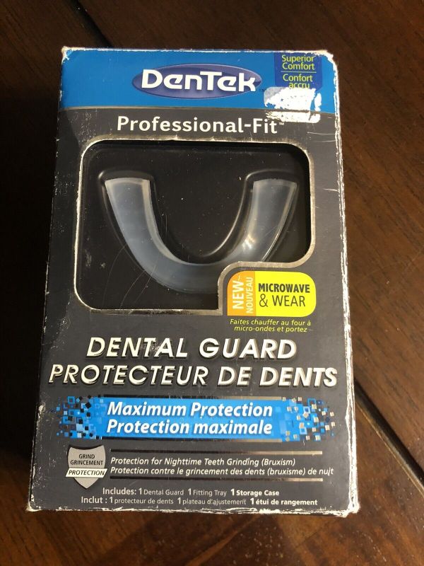 DenTek Maximum Protection Dental Guard Night Time Teeth Grinding Care ...