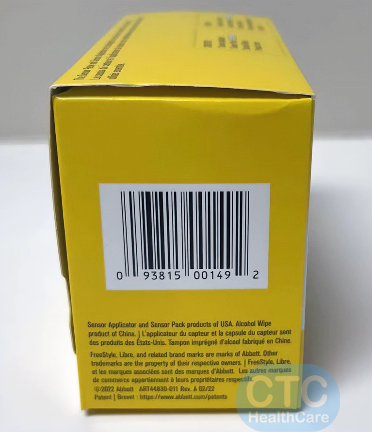 Abbott Freestyle Libre 2 Sensor Kit - CTC Health